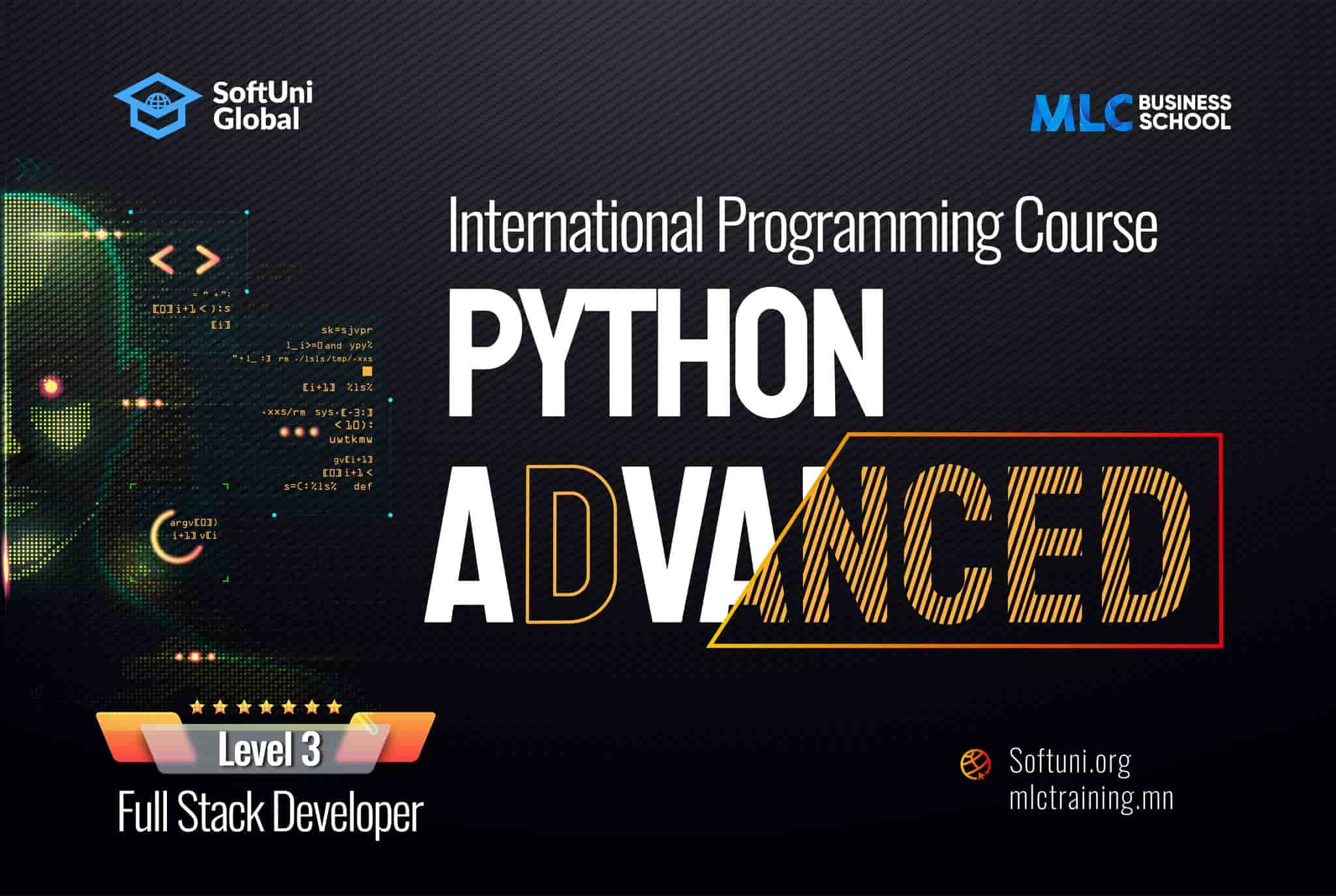 Course Python Advanced - March 2024 - MLC Business School Course Python Advanced - March 2024 - MLC Business School